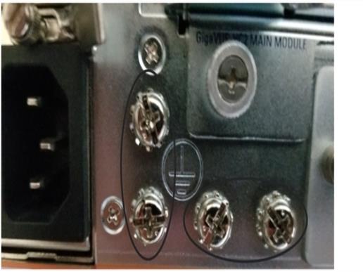 Grounding the GigaVUE-HC2 Chassis